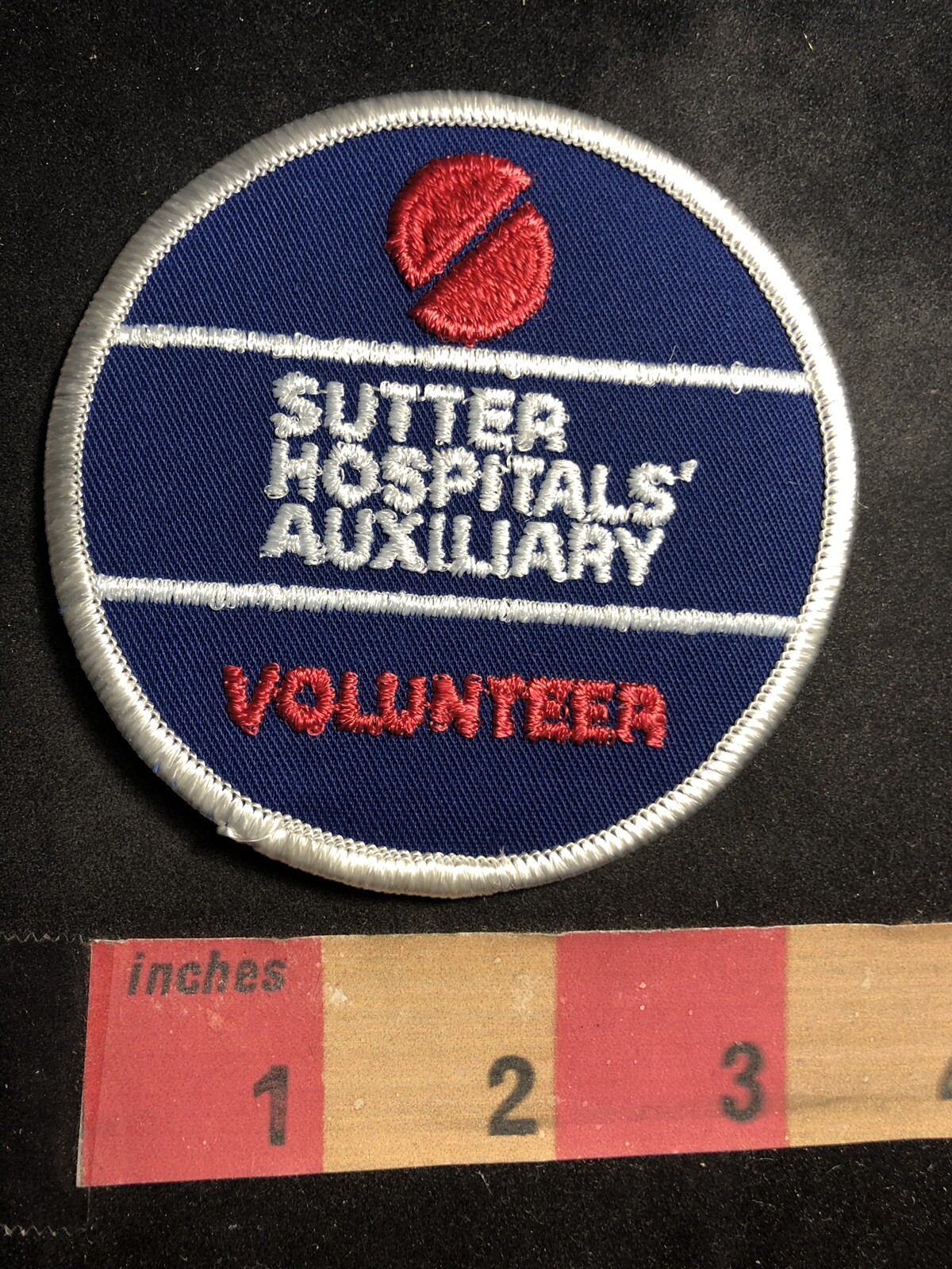 SUTTER HOSPITALS AUXILIARY VOLUNTEER Medical Patch 93I3 | eBay