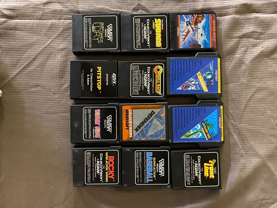 Coleco ColecoVision (Model 2400) Video Game System - Black (2400) | eBay