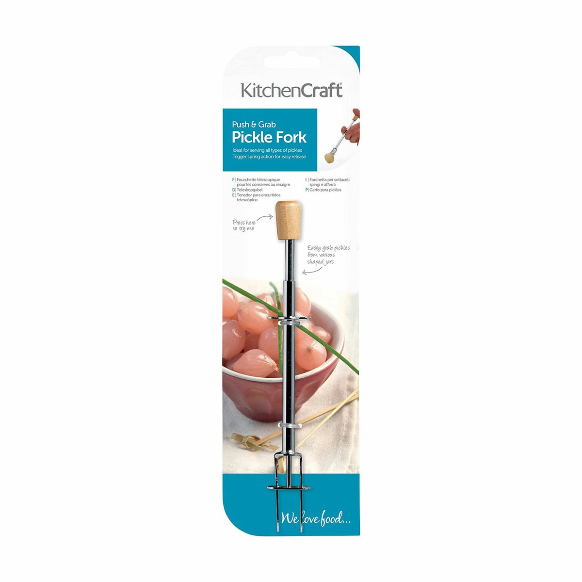 Pickle Fork For Pickles No More Juice All Over Your Fingers!