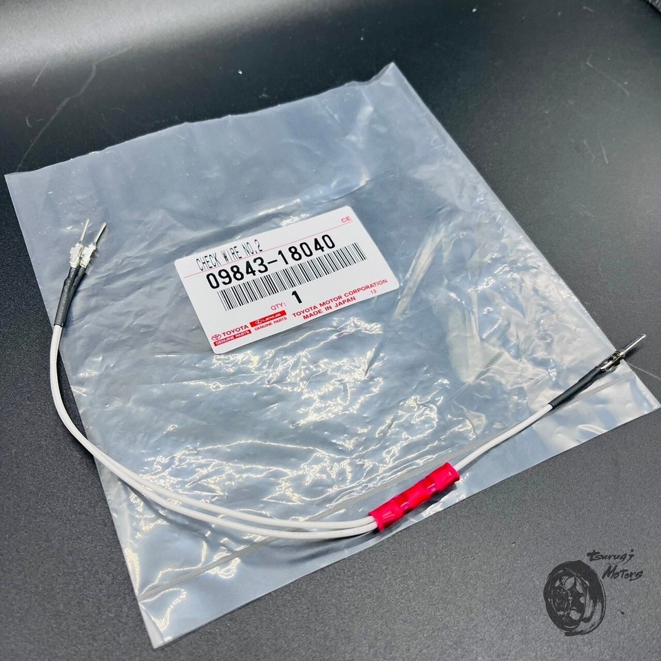 Toyota Genuine Check Wire No. 2 09843-18040 OEM JAPAN New | eBay