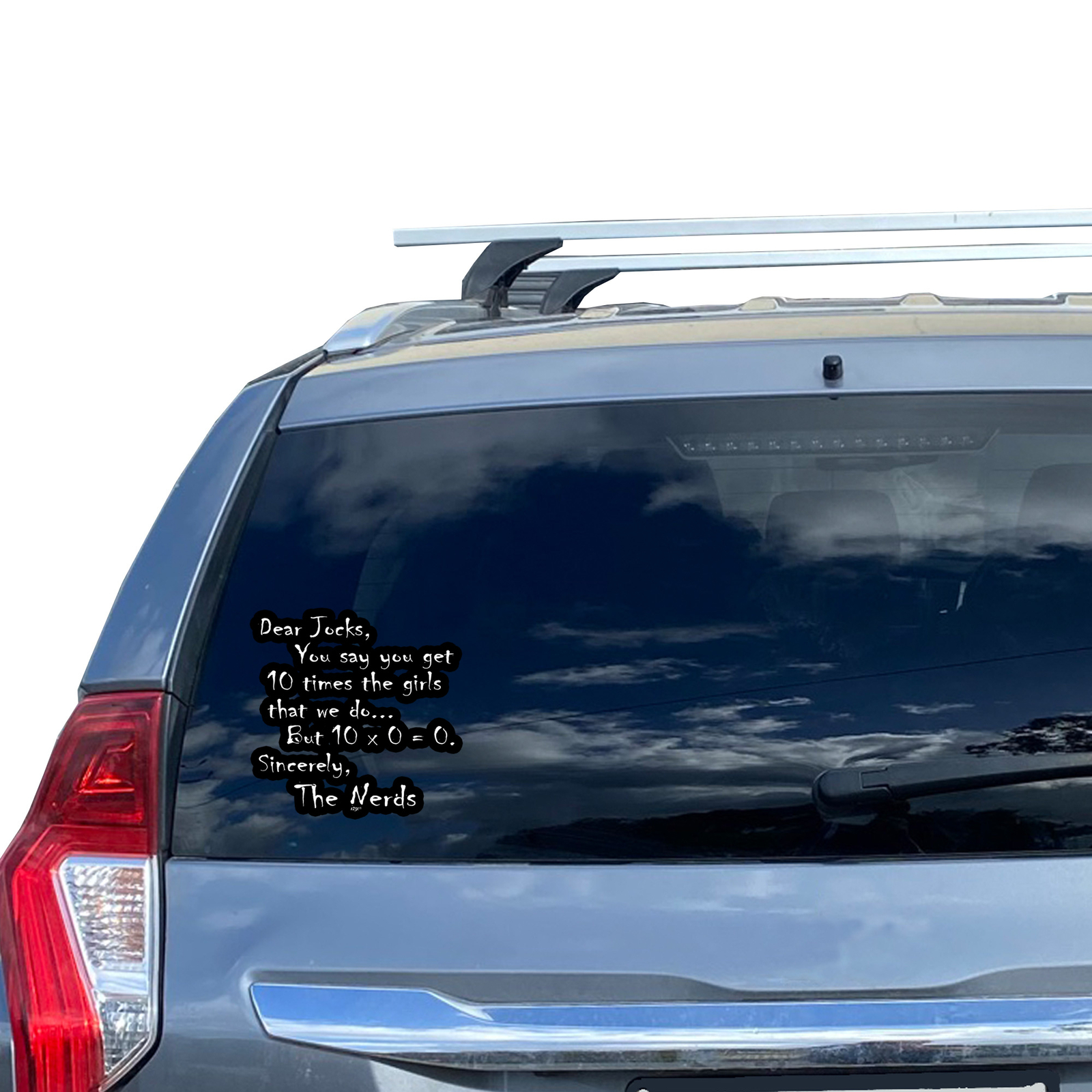 2 x Large Car Stickers dear jocks Decal Bumper Bike Truck Laptop Window ...