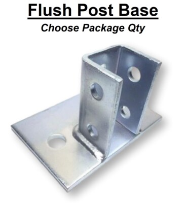 6-Hole Post Bases Unistrut B-Line Channel Strut #4769 P2941 Flush Mount ...