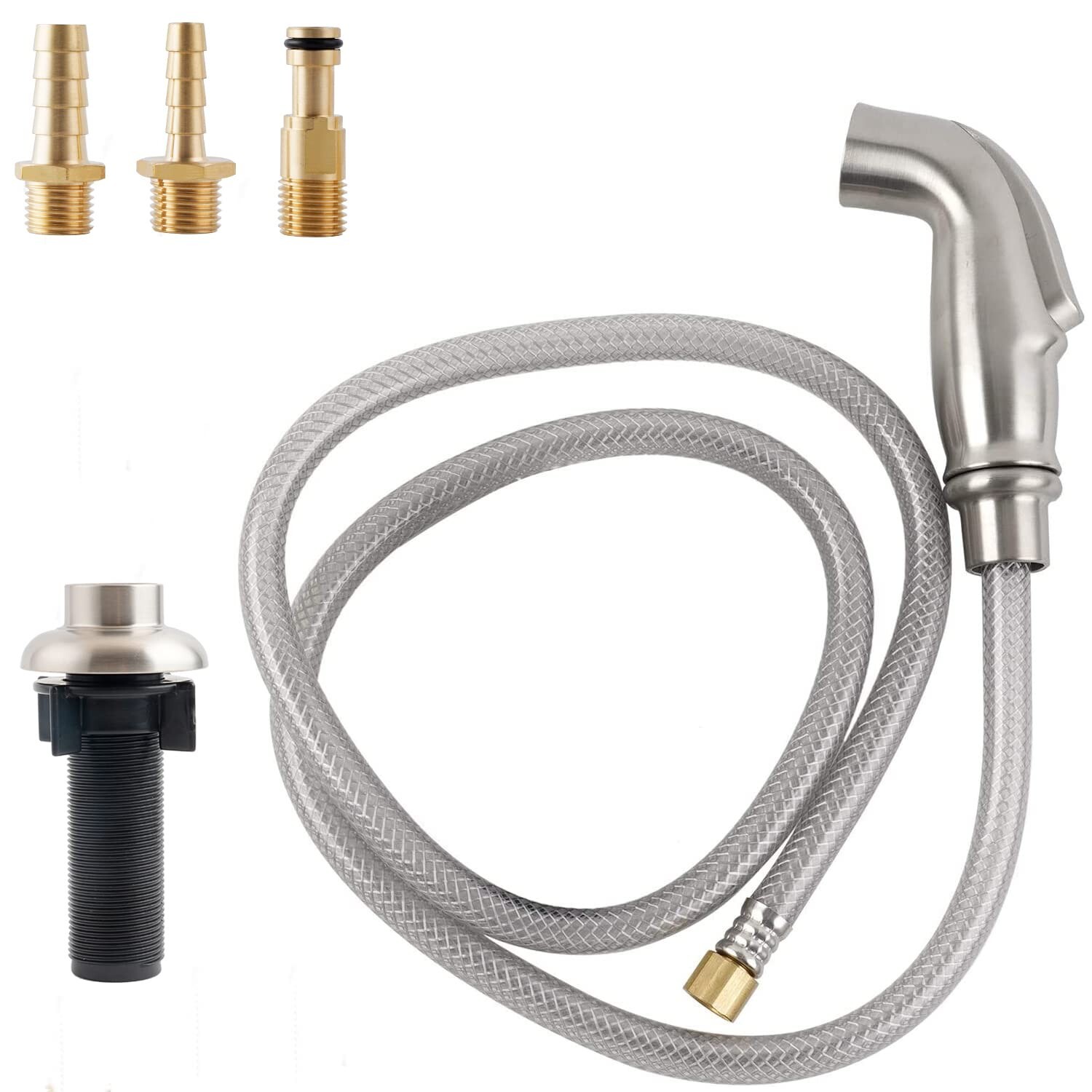 iFealClear Kitchen Sink Side Sprayer, Kitchen Sink Faucet Replacement ...