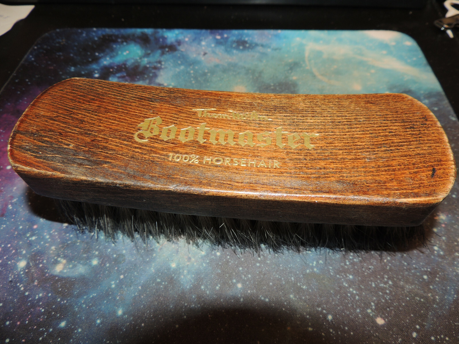 Thom Mcan Bootmaster Boot Brush Vintage Horsehair Ble… - Gem
