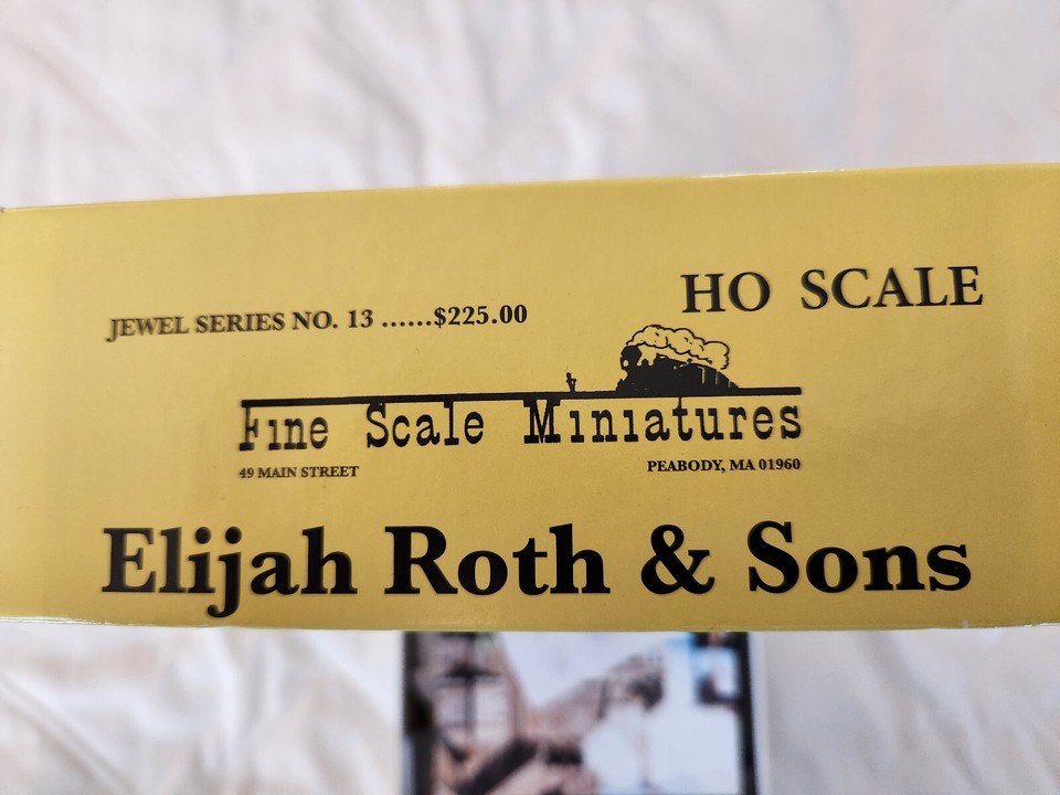 Fine Scale Miniatures - Elijah Roth & Sons Jewel Series # 13 ...