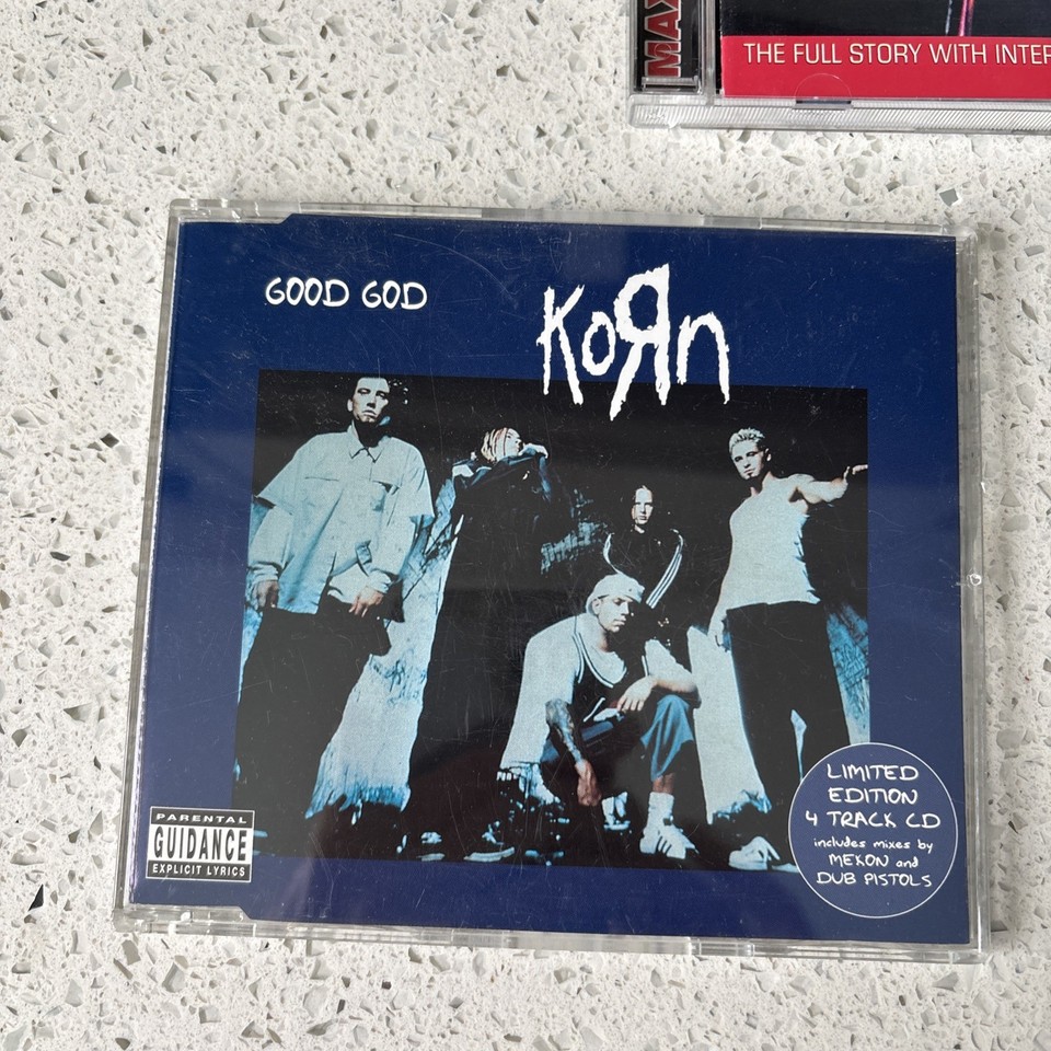 Maximum Korn by Korn CD, mini Poster, interview + Good God CD single ...