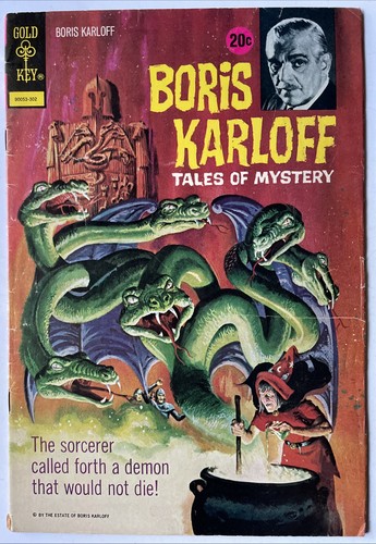 Boris Karloff: Tales of Mystery #45 • MidGrade Early Bronze! (Gold Key ...