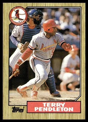 1987 Topps Terry Pendleton St. Louis Cardinals #8 | eBay