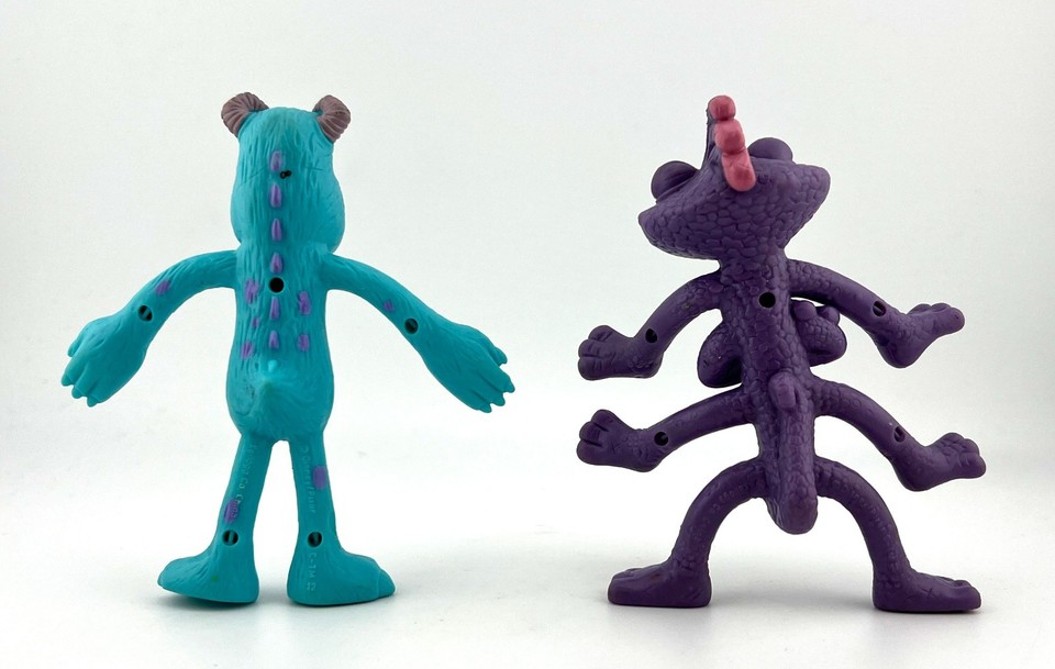 Disney Pixar Monsters Inc Kelloggs - LOT OF 2 - Sulley & Randall ...