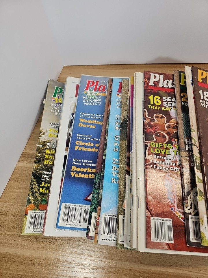 Lot B Of 42 Plastic Canvas Craft Magazines | eBay