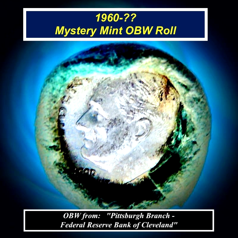 "PITTSBURGH FEDERAL RESERVE BANK" OBW 1960-?? (Head-Head) "BU" ROLL ...