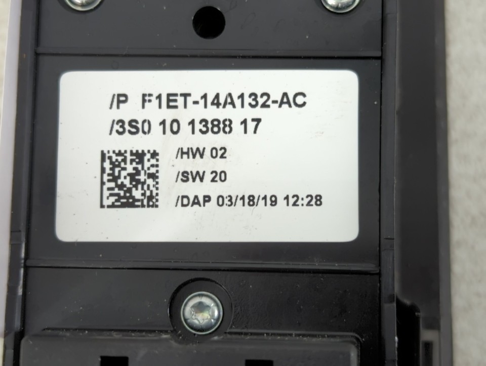 2017-2019 Ford Escape Driver Left Door Master Power Window Switch AIE70 ...