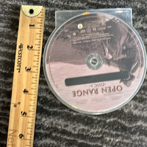 Open Range DVD Set Bonus Kevin Costner Country Film 2 Disc & Clear ...