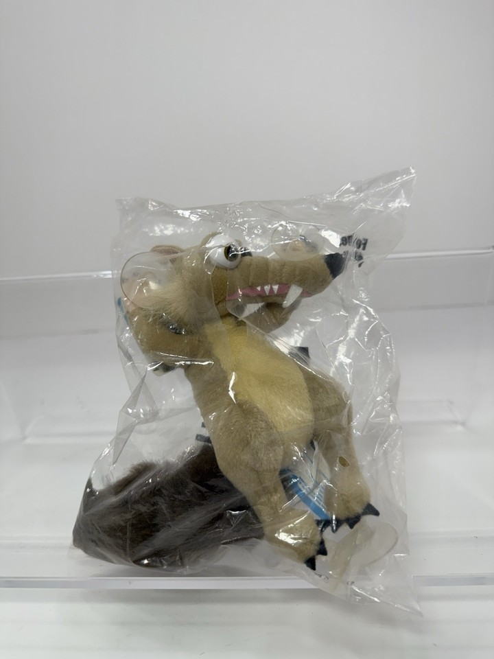 Ice Age Scrat Squirrel Plush Toy Window Cling 6 inch 2006 - Brand New ...