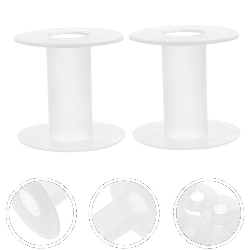 15 Pcs Bobbin Empty Spools Wire Clear Elastic Thread for Bracelet ...