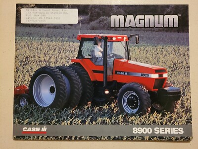 Case IH 8900 Magnum Tractor Sales Literature/Brochure 8910 8920 8930 ...
