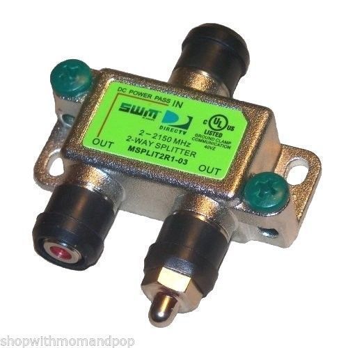 DIRECTV 2-way Splitter Msplit2r1-03 SWM Multi Switch Direct TV for sale ...