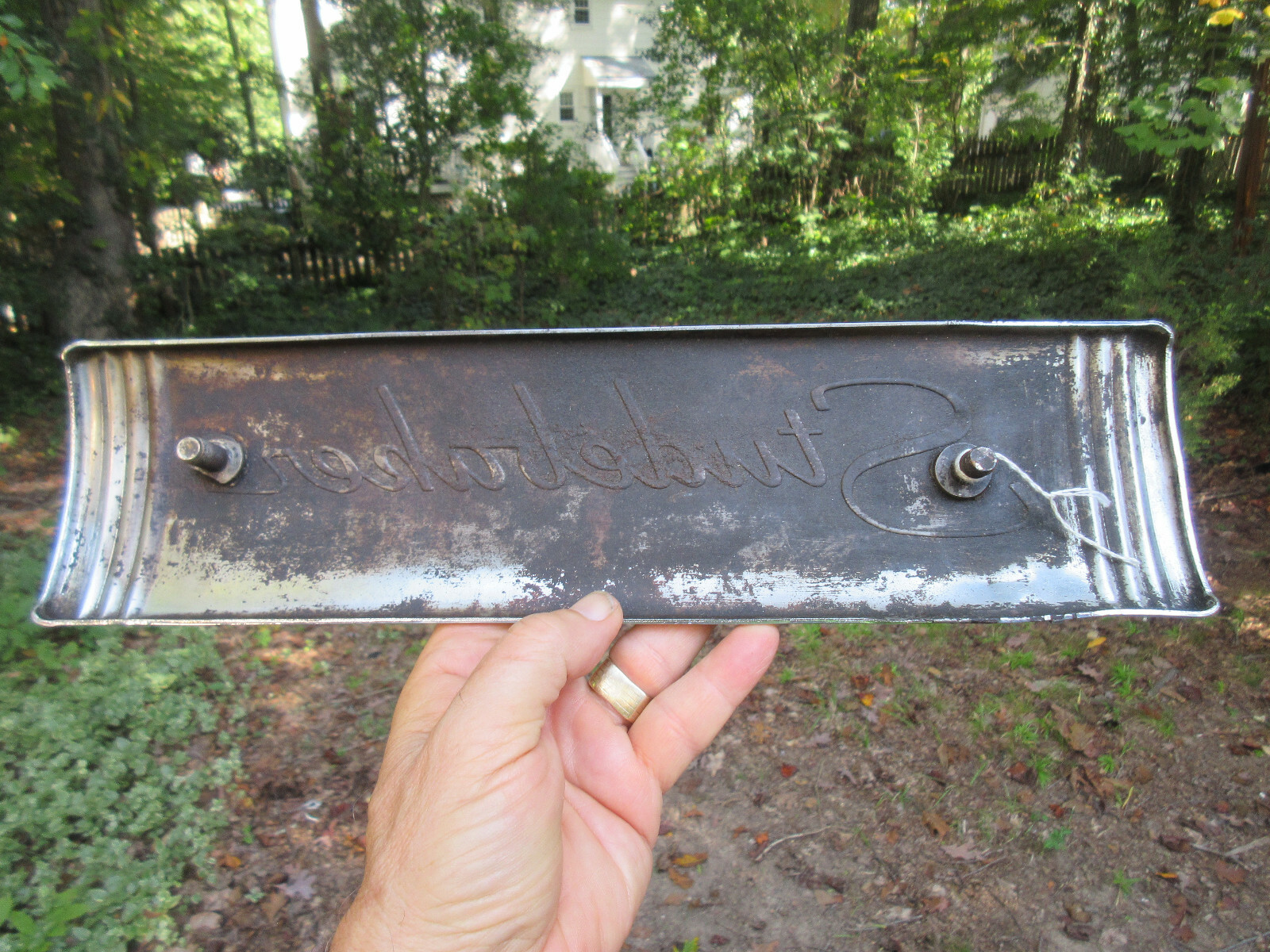 1920's 1930's Studebaker Bumper Guard Chrome Plate 15" x 4" | eBay