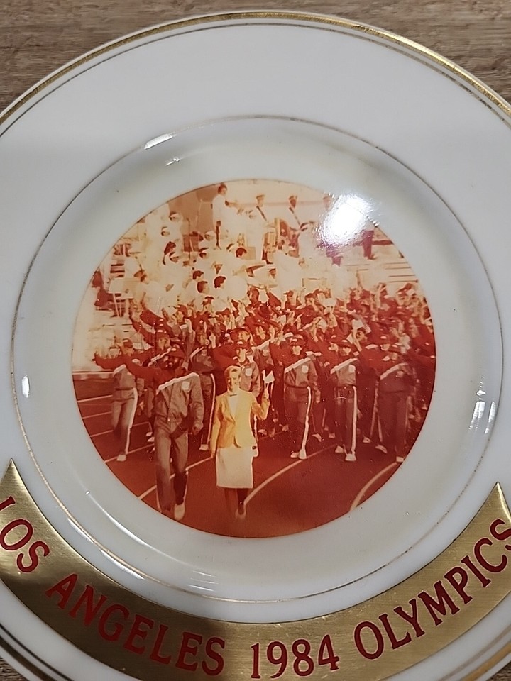 Olympics Plate Los Angeles 1984 Vintage Plate by American Keeps RARE | eBay