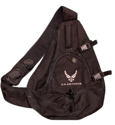 U.S. United States Air Force USAF Logo Backpack Black Military Nice 6 ...
