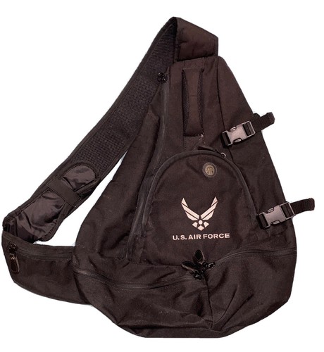 U.S. United States Air Force USAF Logo Backpack Black Military Nice 6 ...