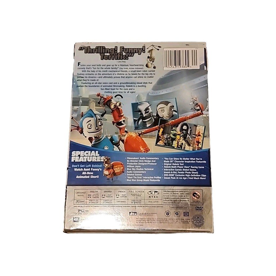 Robots (DVD, 2005, Full-Screen), Includes short - Aunt Fanny's Tour of ...