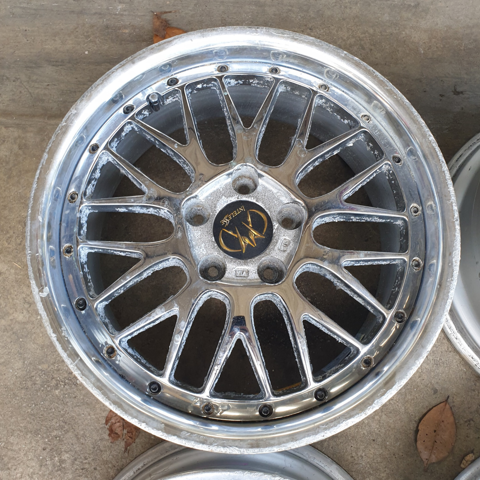 JDM 17" Enkei Intelesse rims wheels staggered for rx7 fc3s fd3s 180sx ...