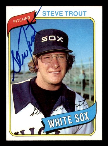 1980 Topps Baseball #83 Steve Trout Signed Autograph (No COA) *d3 | eBay