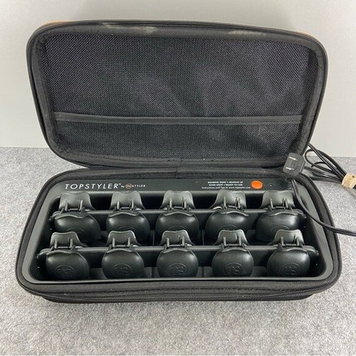 Topstyler by Instyler Heated Ceramic Styling C-Shell Hot Rollers | eBay