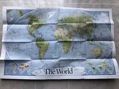 THE WORLD MAP+ GREAT MIGRATIONS National Geographic November 2010 | eBay