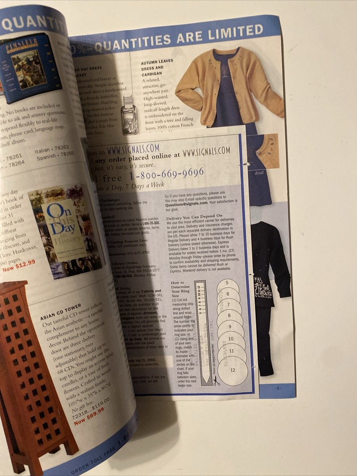 SIGNALS Catalog Summer 2000 CATALOG Gifts That Inform Enlighten ...