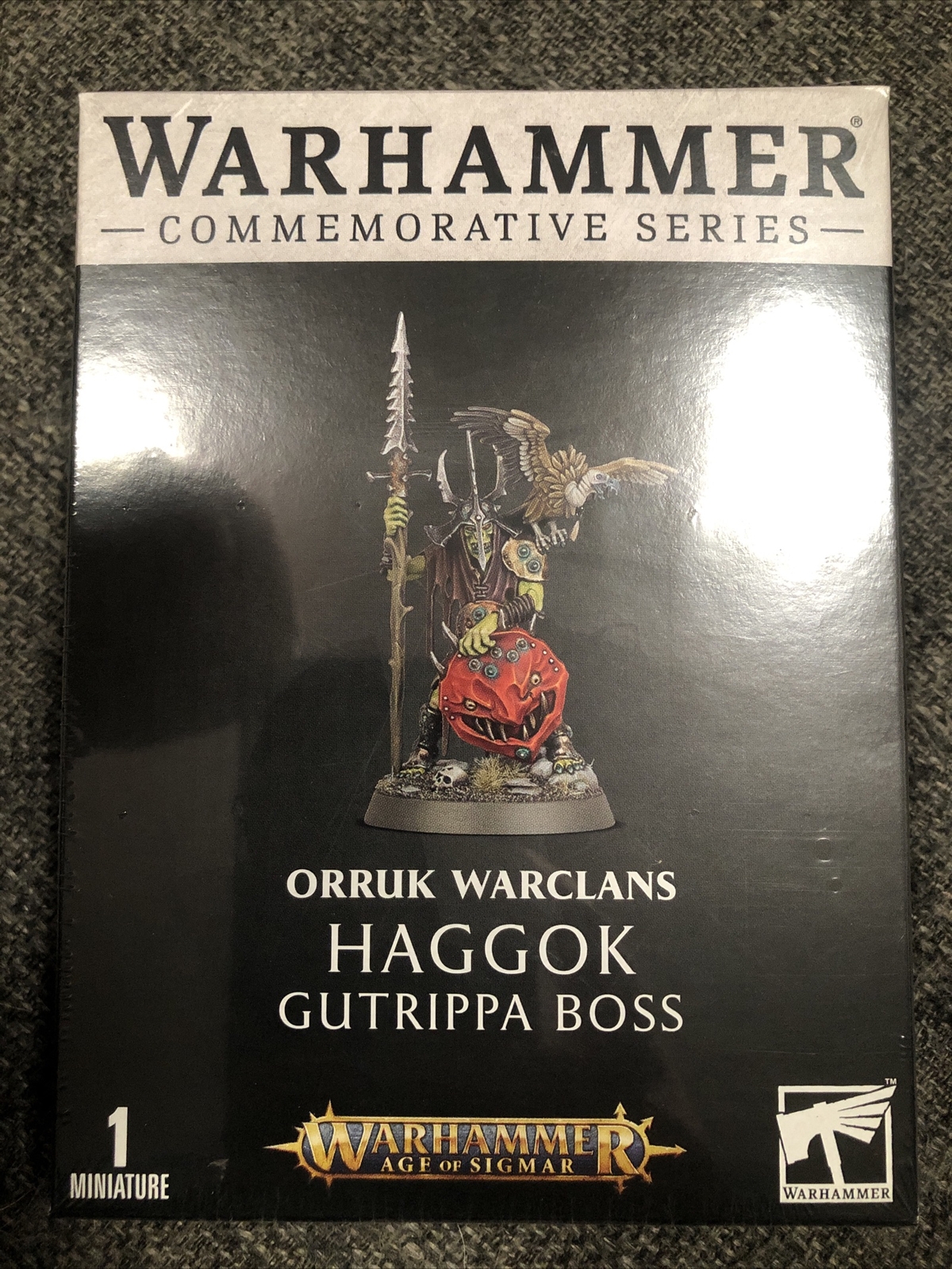 Games Workshop Orruk Warclans Haggok Gutrippa Boss Single Miniature for ...