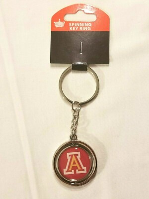 Atchison High School AHS Redmen Spinning Key Chain Ring 4" Nice New | eBay