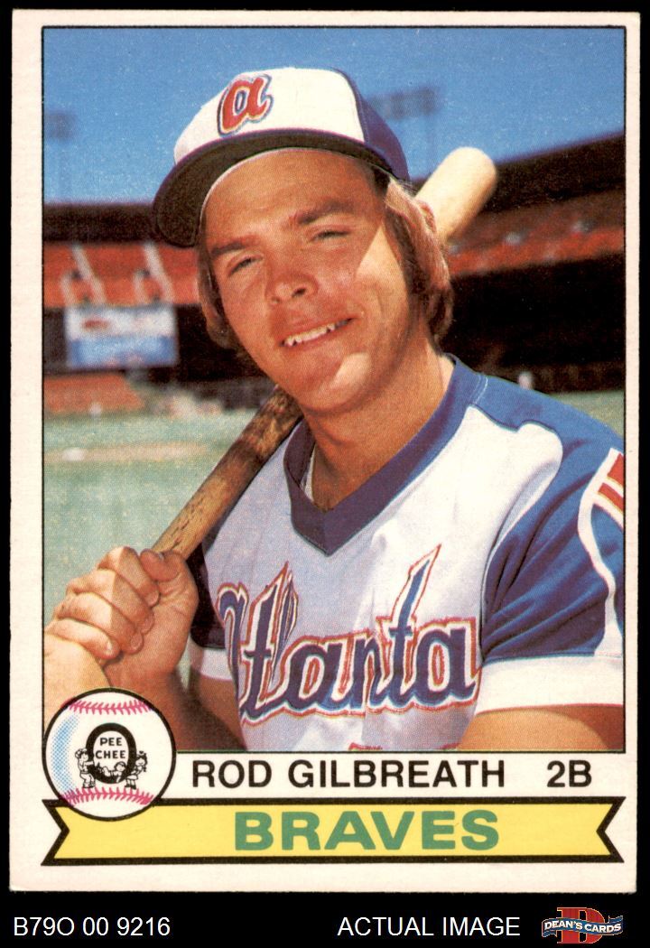 1979 O-Pee-Chee #296 Rod Gilbreath Braves 5 - EX B79O 00 9216 | eBay