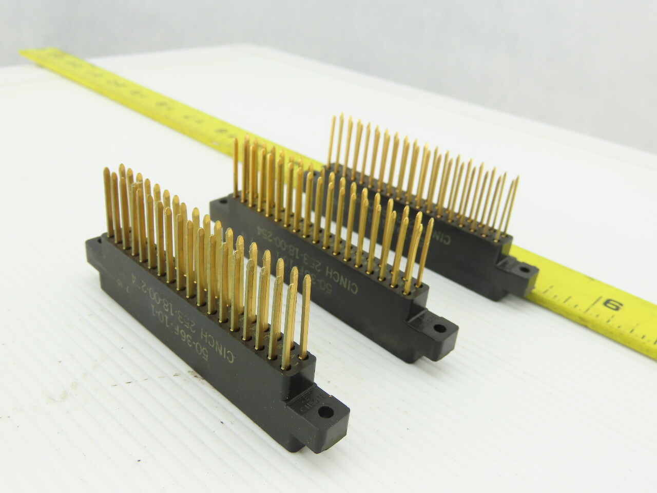Cinch 253-18-00-254 50-36F-10-1 36 Pin Female Card Edge Connector Lot ...