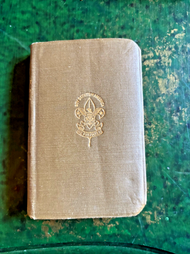 VINTAGE EARLY BOY SCOUT pocket size NEW TESTAMENT BIBLE - very good ...