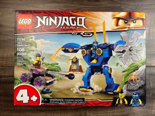 LEGO (71740) NINJAGO Legacy Jay's Electro Mech Ninja New Sealed Retired ...