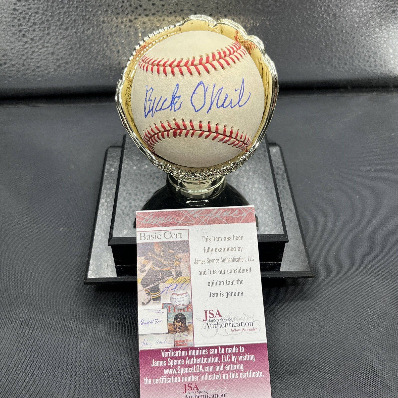 Buck O'Neil Autographed Memorabilia | Signed Photo, Jersey ...