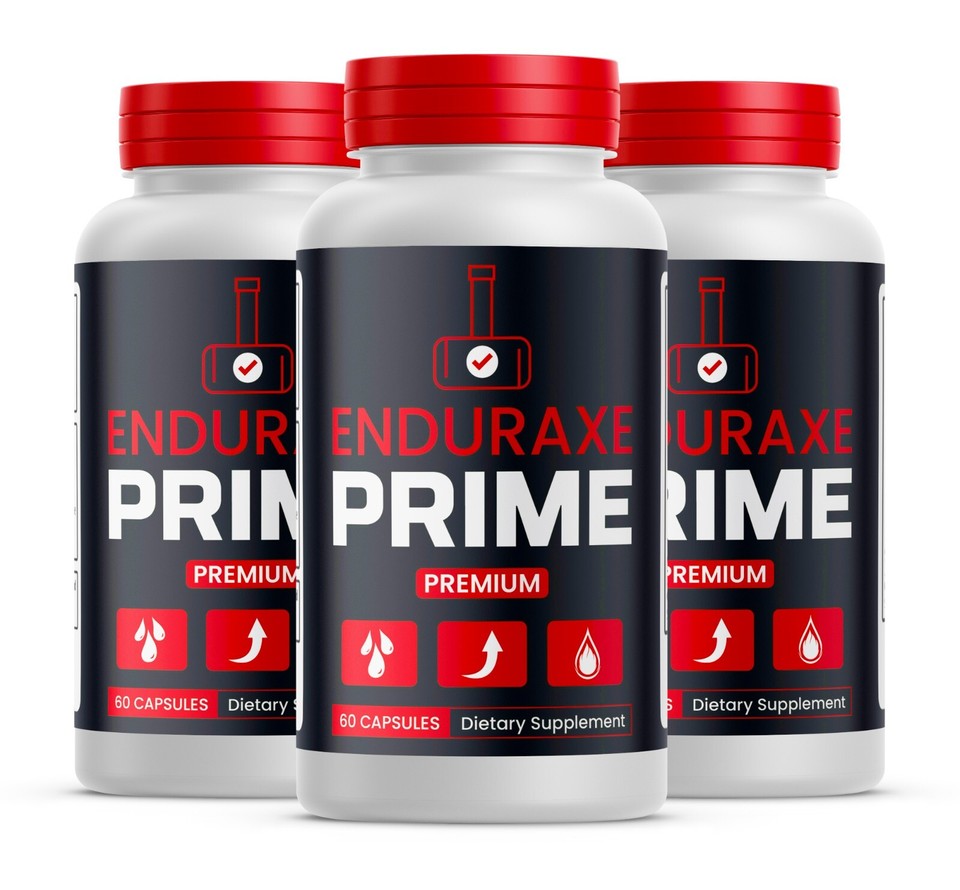 Enduraxe Prime Pills, Endurox Prime Pills for men ED (3Bottles, 180 ...