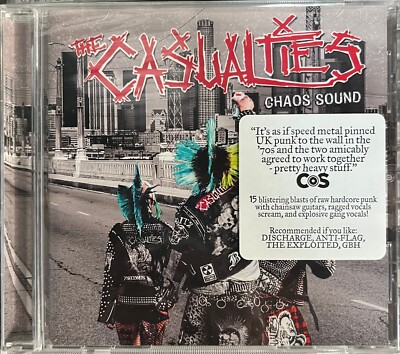 Chaos Sound by The Casualties (CD, 2016) SEALED 822603136821| eBay