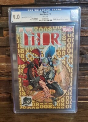 Thor #8 CGC 9.0 ASM #300 cover homage Phantom Variant Jane Foster as ...