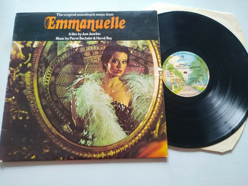 EMMANUELLE SOUNDTRACK Bachelet Warner 1974 Édition UK - 12" LP VINYLE ...