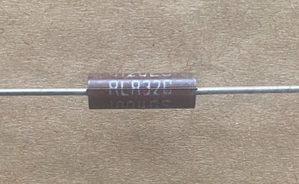 RLR32C1004GS, IRC, Mil-Spec Metal Film Resistor, 1W 1Meg Ω 100PPM 2% ...