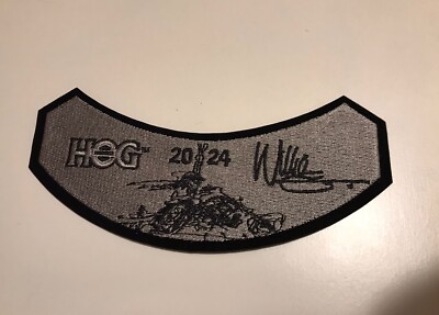 NEW 2024 HOG Harley Davidson Owners Group Patch Badge Willie G | eBay