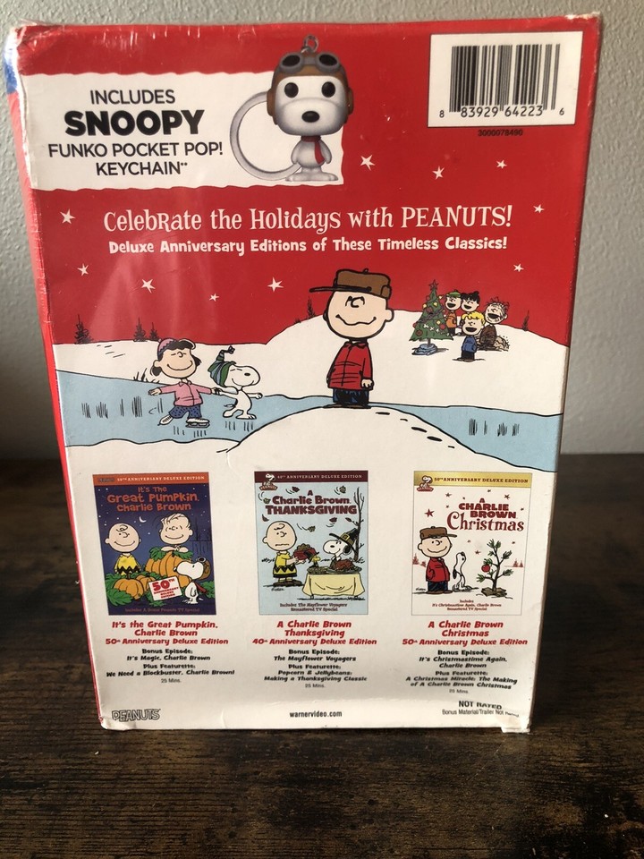 Peanuts Holiday Collection Anniversary Edition - Funko Snoopy Keychain ...