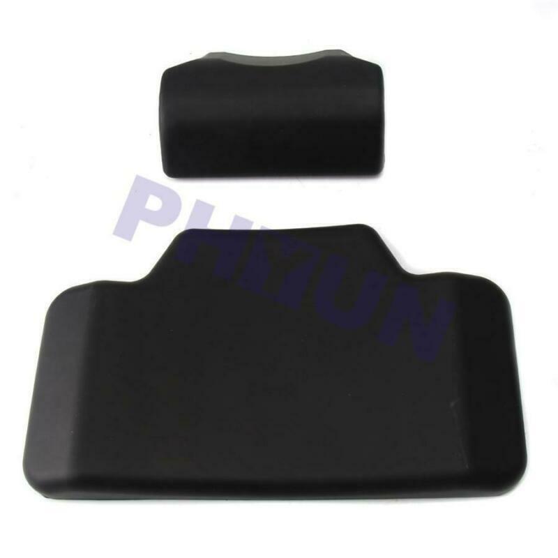 2X Rubber Top Box Backrest Pad Self-adhesive for Motorcycle Rear ...