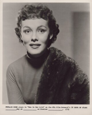 Phyllis Kirk (1950s) 🎬⭐ Beauty Actress - Stunning Portrait Vintage ...