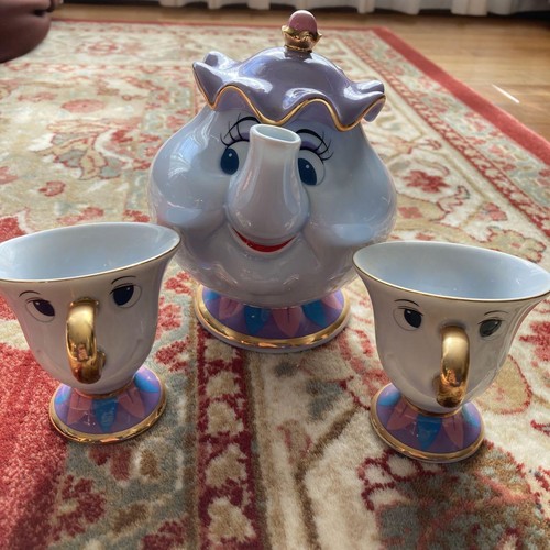 Tokyo Disney Land Limited Beauty and The Beast Mrs. Potts Tea Pot ...