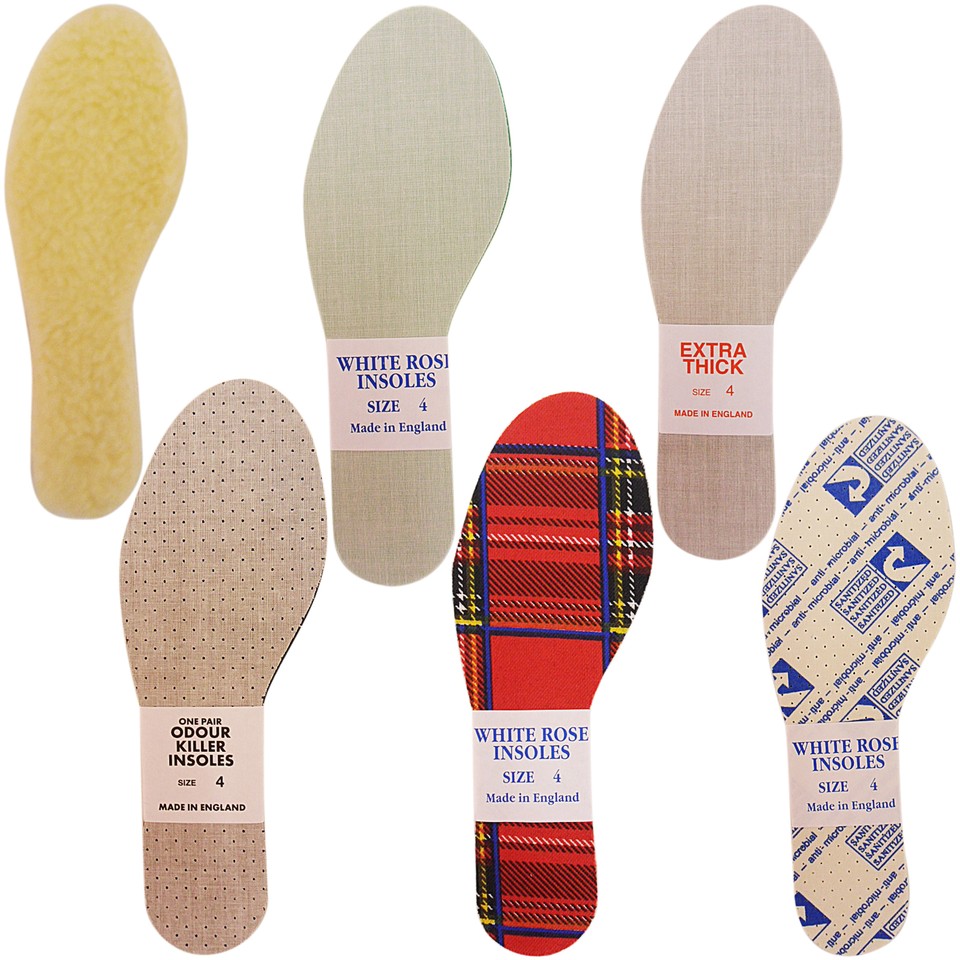 UK EXTRA THICK INSOLES MEMORY MENS LADIES BOOTS WORK SPORTS TRAINERS ...