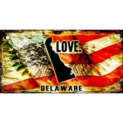 Delaware Love Novelty Metal Key Chain KC-8594 | eBay